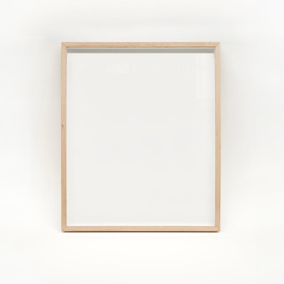 Tasmanian Oak Shadow Box Frame with Acrylic – Frame Bar